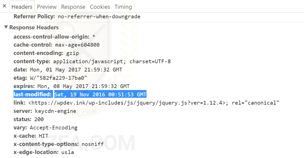 رفع خطای Specify a cache validator و ارور (Configure entity tags (ETags